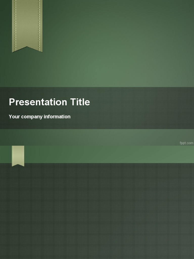 Presentation Title: Your Company Information | PDF