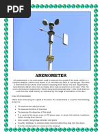 Meteorological Instruments and Their Uses | PDF | Wind Speed ...