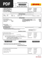 Letter of Acceptance: DHL Express | PDF