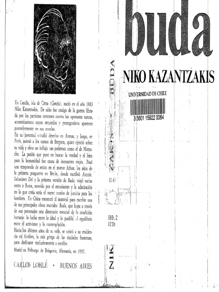 Buda - Niko Kazantzakis | PDF
