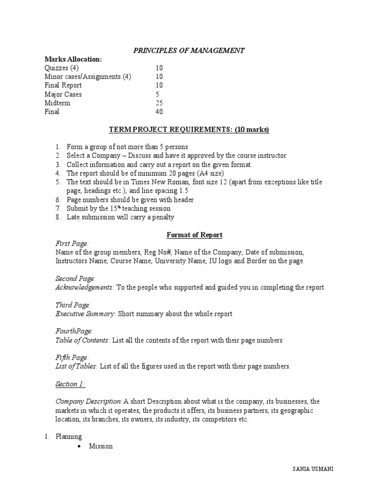 Report Format PDF | PDF | Economies | Business