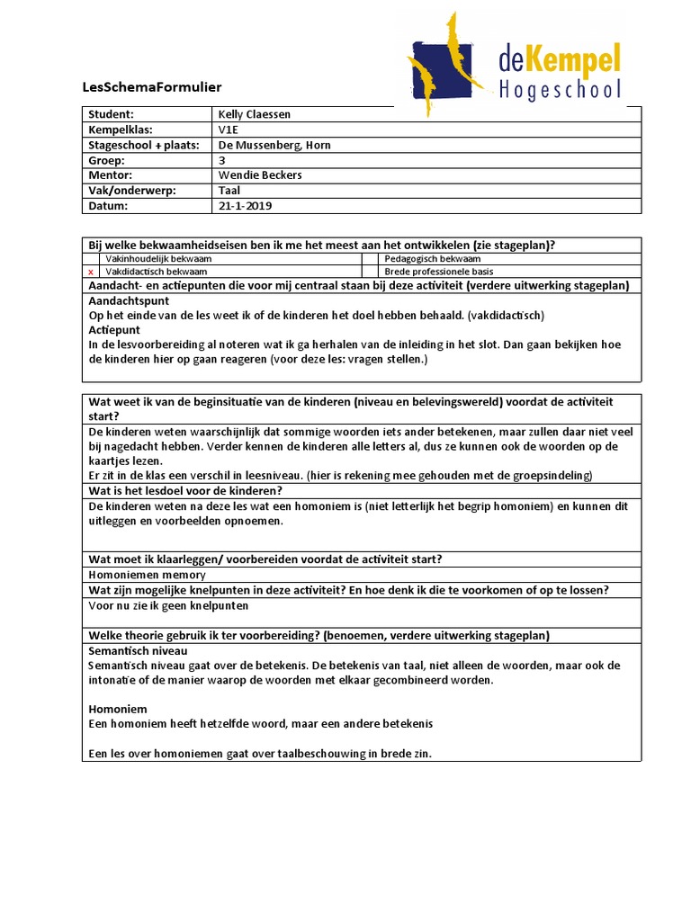 LSF Homoniemen Memory | PDF