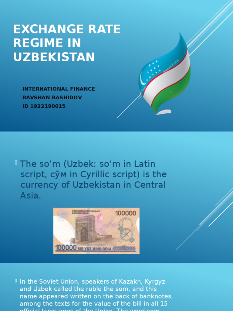 Exchange Rate Regime in Uzbekistan | PDF | Currency | International Finance