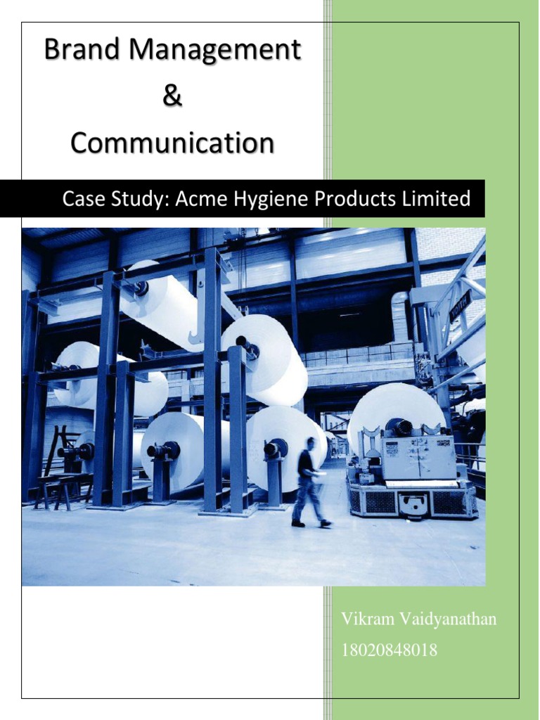 BMC Case Study - Vikram V - 18020848018 PDF | Download Free PDF | Brand ...