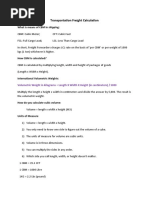 FOB Price Calculation Guide | PDF | Logistics | Service Industries