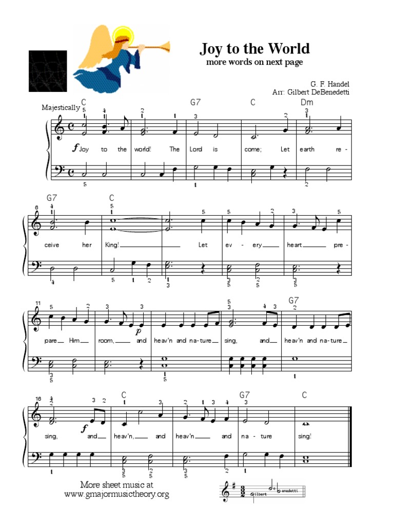 Joy To The World | PDF | Joy To The World | Religious Belief And Doctrine