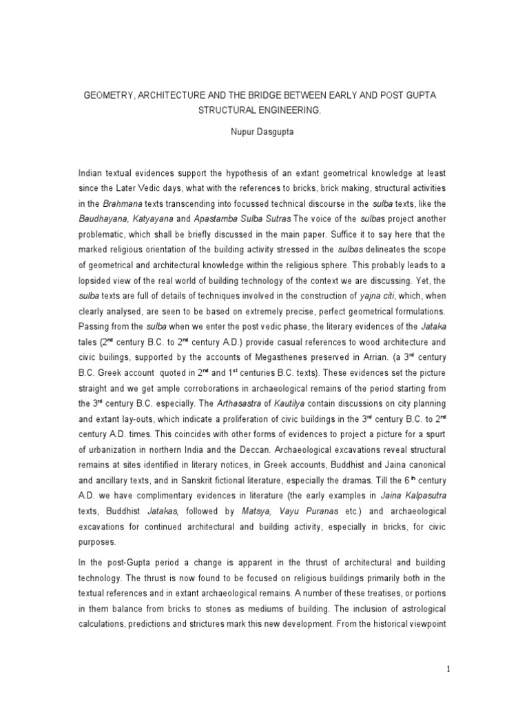 Baudhayana, Katyayana and Apastamba Sulba Sutras The Voice of The ...