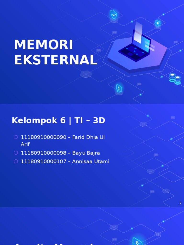 Memori Eksternal | PDF