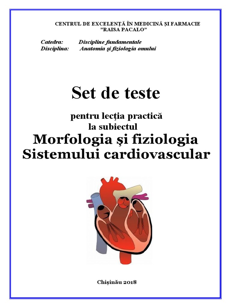 Anatom - Teste Cardiovasc.6386212419686592674 | PDF