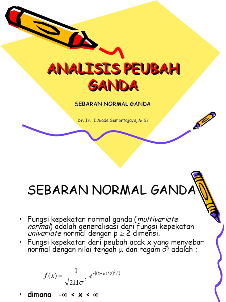 Materi 3-Sebaran Normal Ganda | PDF