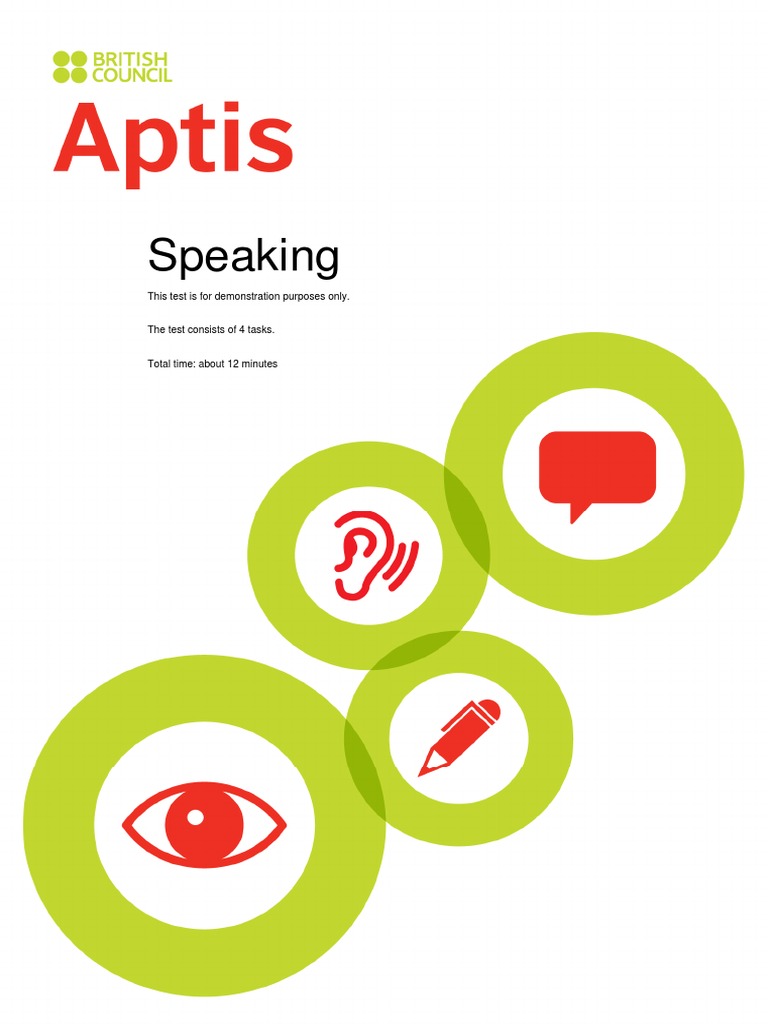 Aptis Speaking Demo Test (PP) | PDF | Leisure