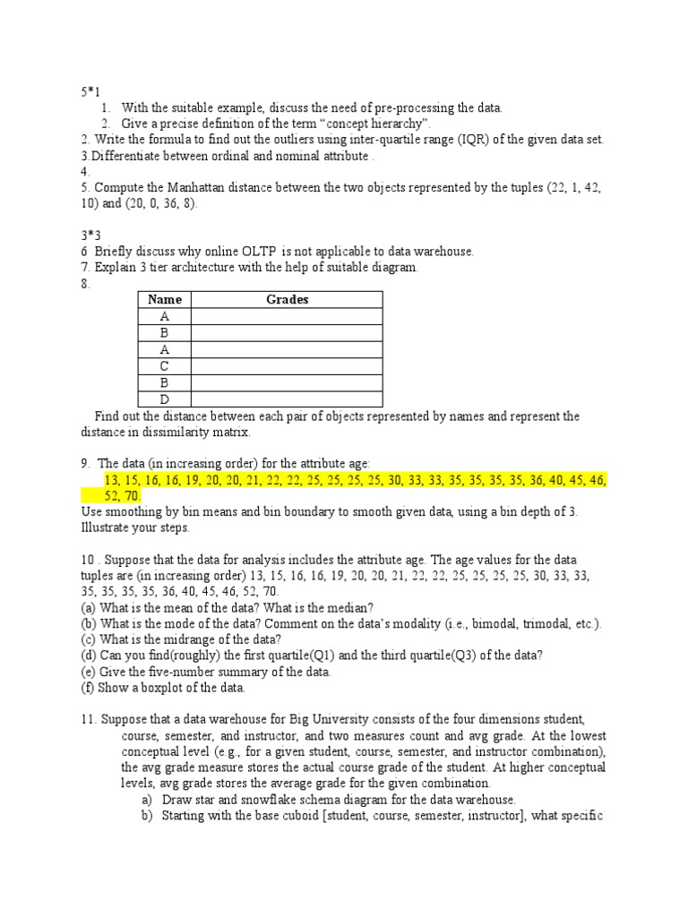 Cia1 Paper | PDF | Data Warehouse | Information Technology Management