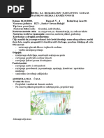 VJEŽBA ČITANJA I PISANJA Ćirilice | PDF