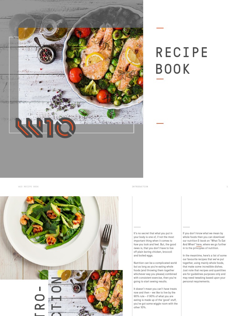 W10 Recipe Book | PDF | Thai Cuisine | Salad