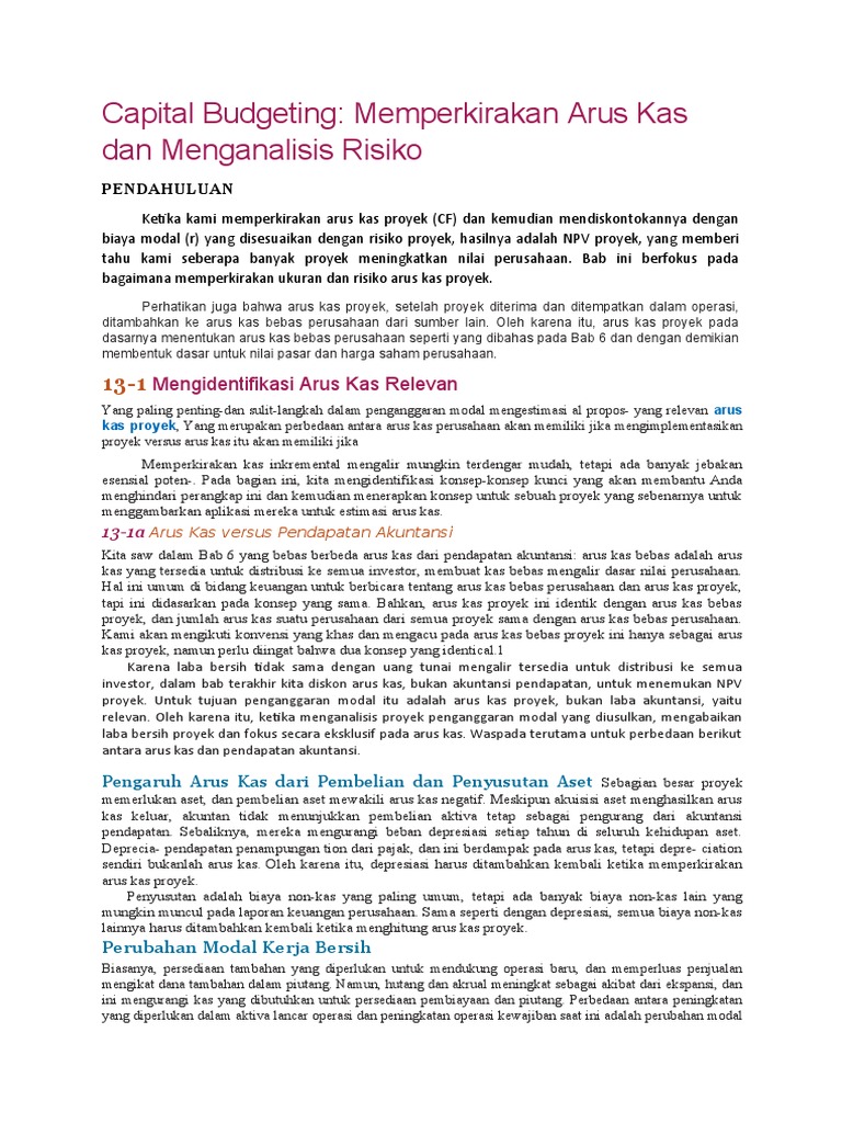 Rangkuman Chapter 13 | PDF