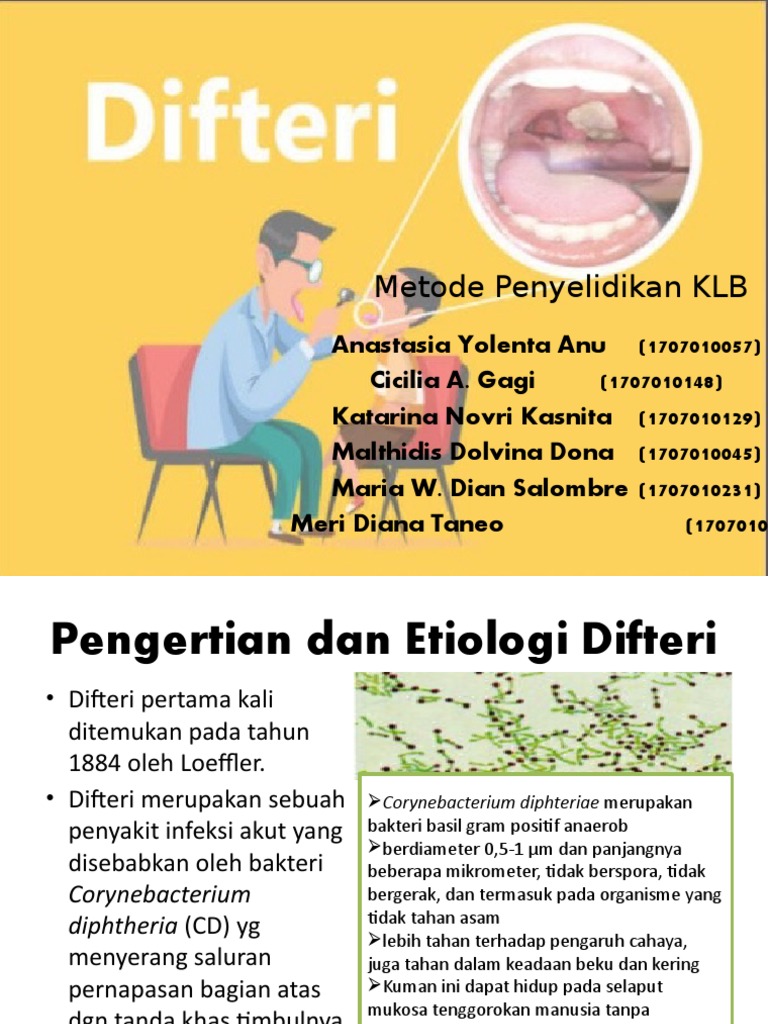 Penyakit Difteri | PDF