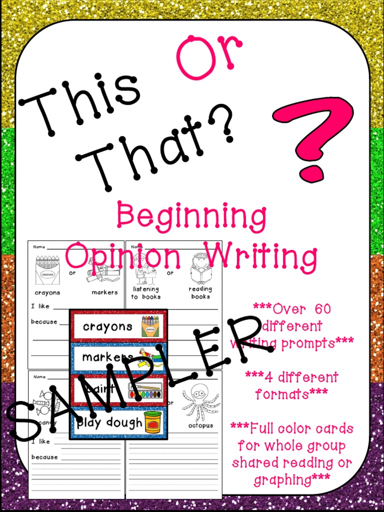 Beginning Opinion Writing | PDF | Thanksgiving Dinner