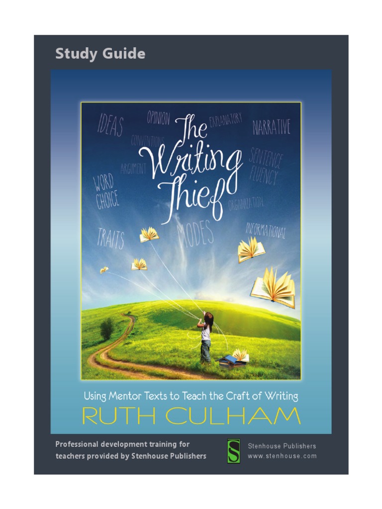 Writing Thief Study Guide | PDF | Mentorship | Writers