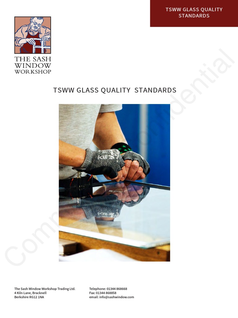 Confidential: TSWW Glass Quality Standards | PDF | Glasses | Economic ...
