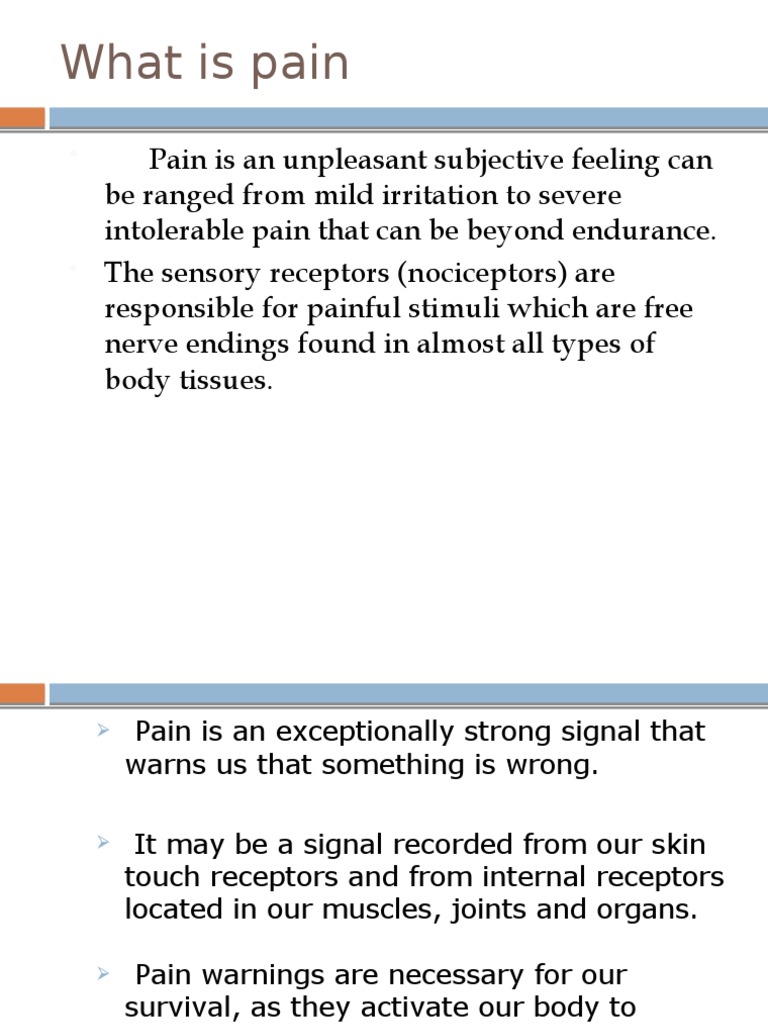 Understanding Pain Gate Theory | PDF | Pain | Stimulus (Physiology)