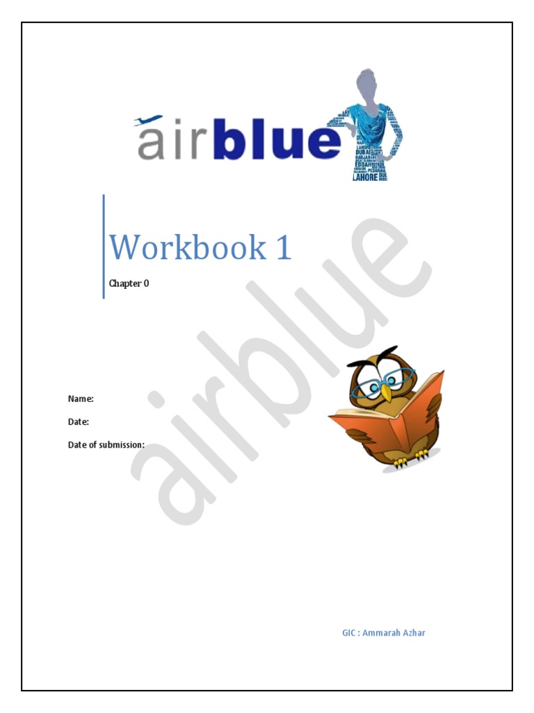 Workbook 1: GIC: Ammarah Azhar | PDF | Aeronautics | Aviation Accidents ...