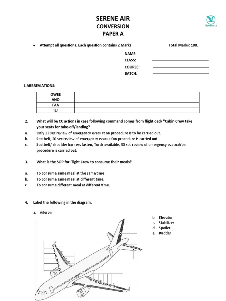 Conversion Paper 1 | PDF | Aviation | Aircraft