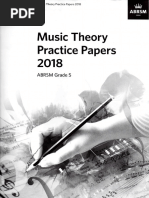 ABRSM Grade 3 Music Theory Practice | PDF | Art