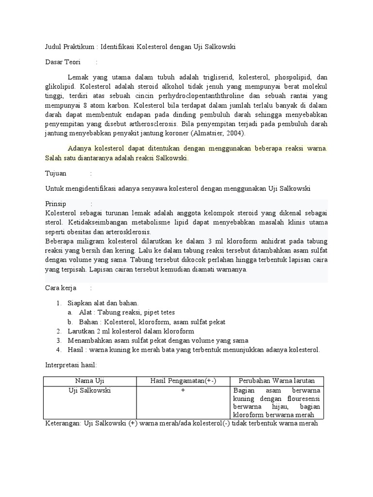 Salkowski's Test | PDF