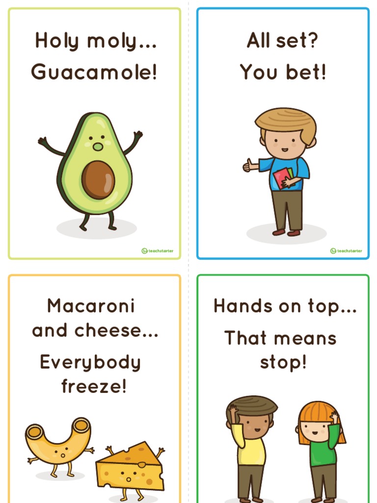 All Set? You Bet! Holy Moly Guacamole! | PDF