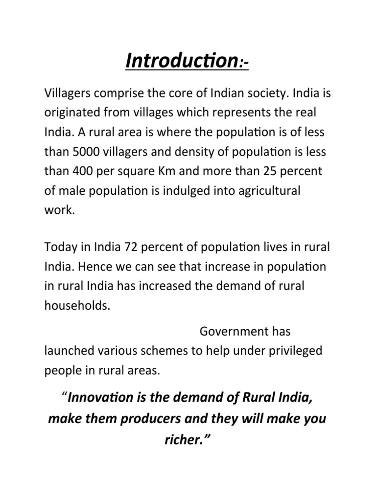 Understanding Rural Consumer Behavior | PDF