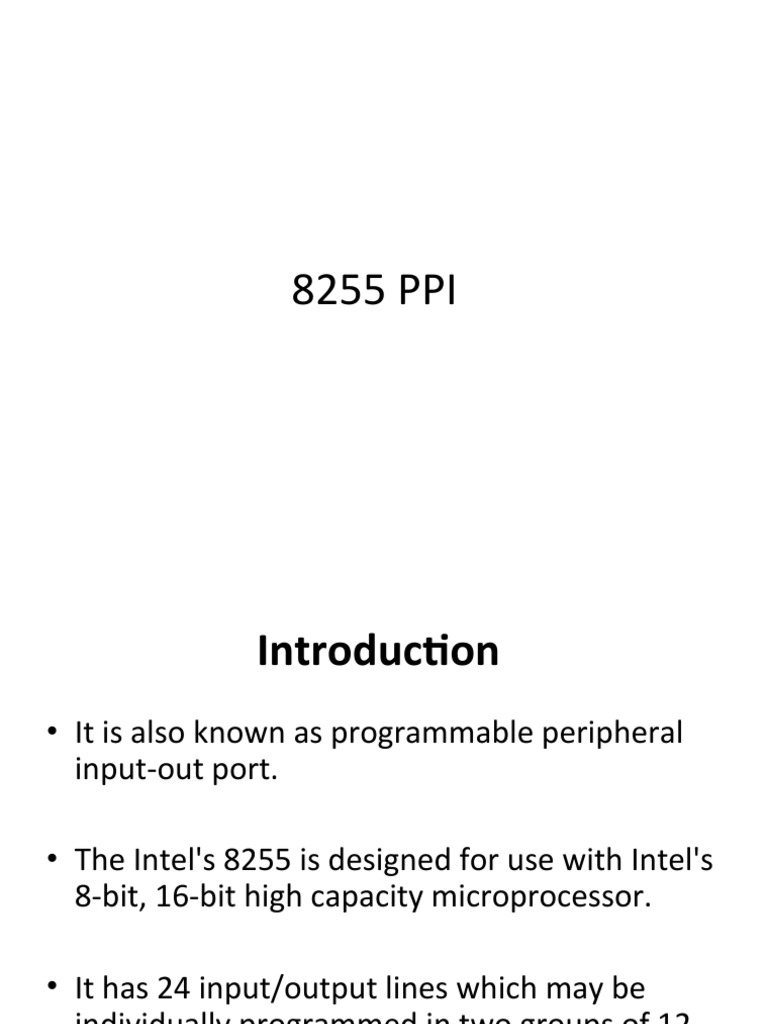 8255 8254 | PDF | Computer Engineering | Digital Electronics