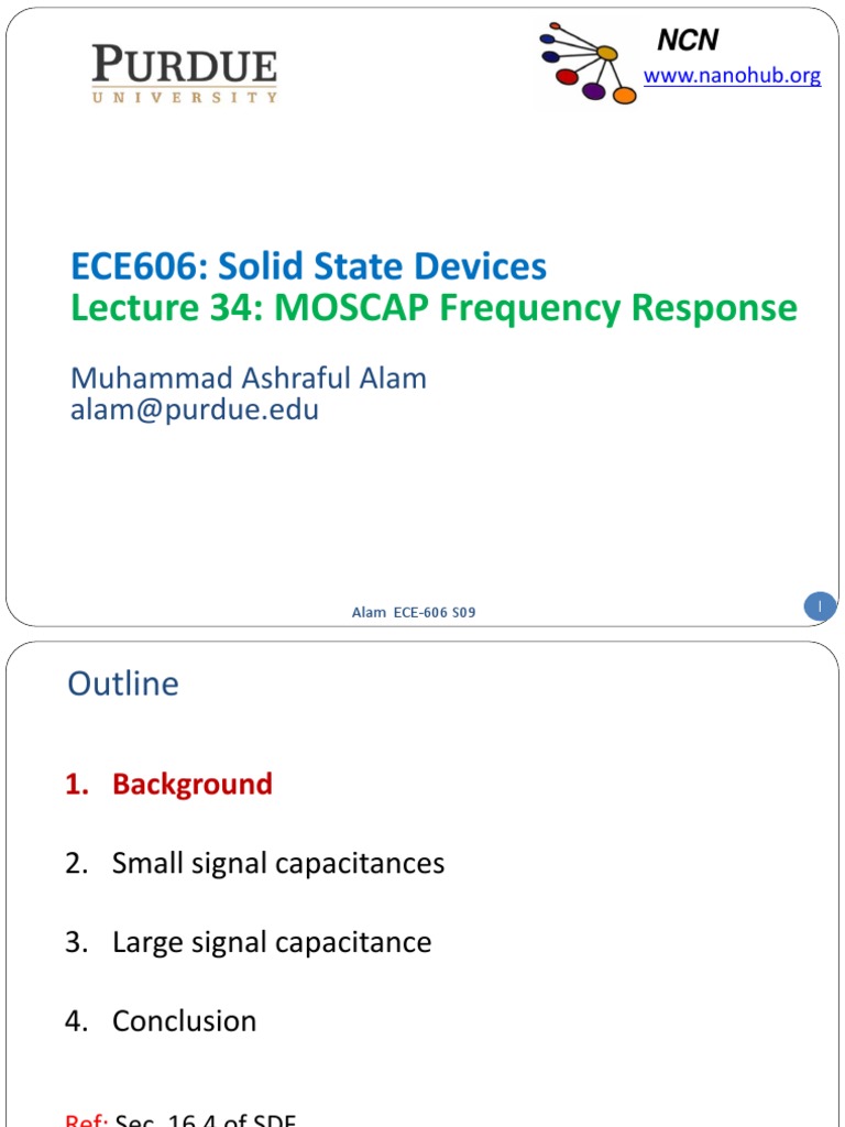 Principles of Semiconductor Devices-L34 | PDF | Mosfet | Diode