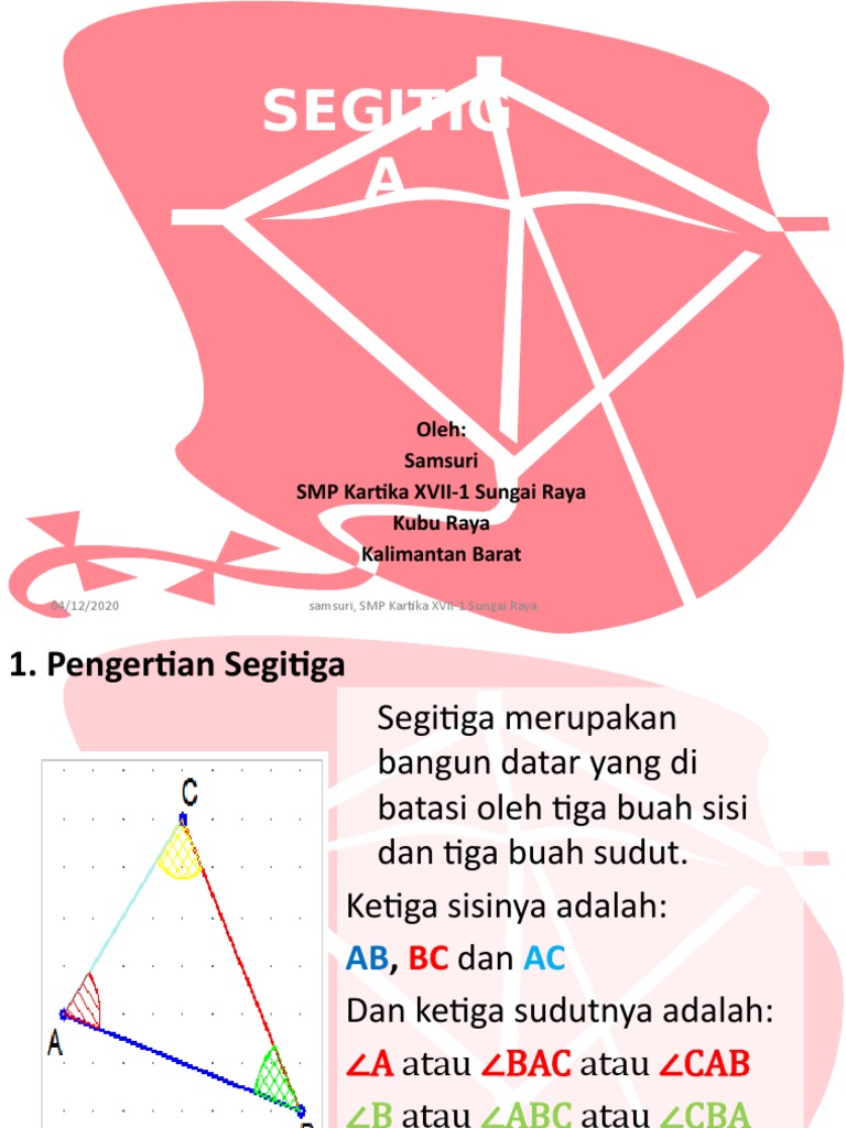 Segi Tiga Dan Segi Empat | PDF