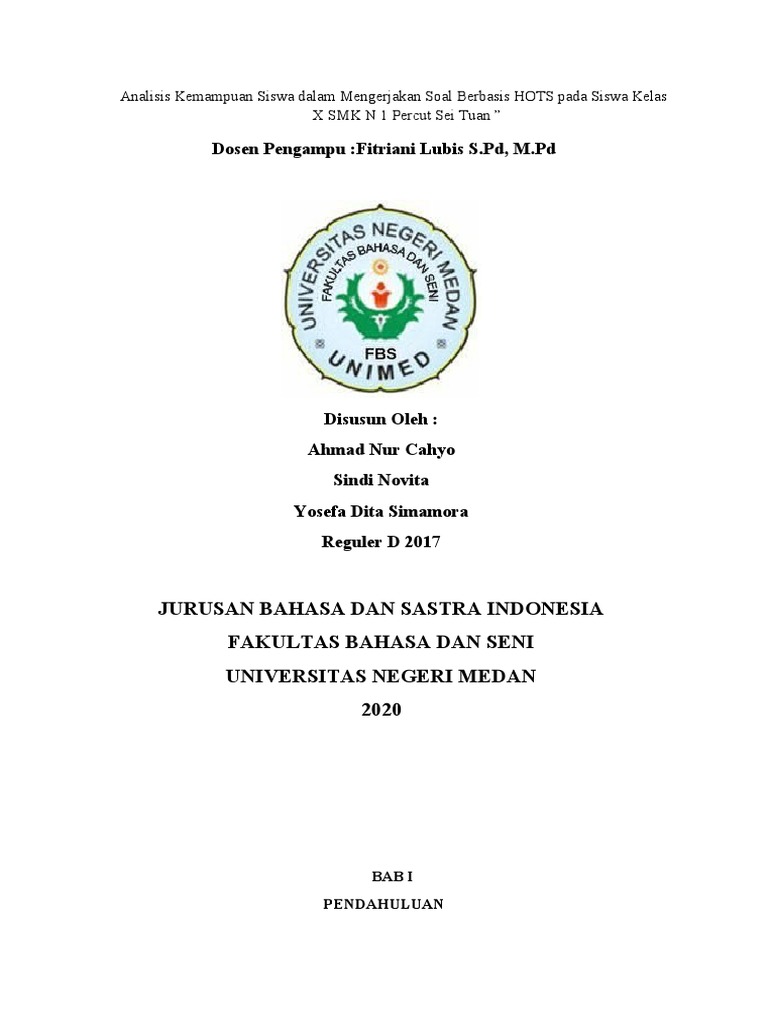 Bab 1 Sempro | PDF