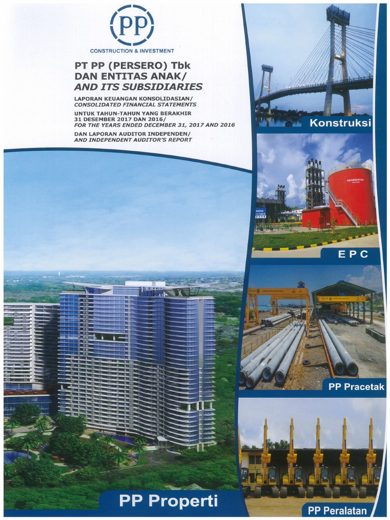 PT PP Persero TBK Des17 Final PDF | PDF | Dividend | Expense