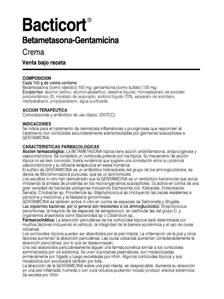 Bacticort PDF | PDF