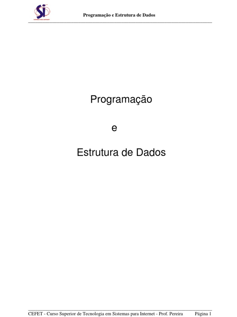 Apostila Estrutura Dados - Filas e Pilhas | PDF | C (linguagem de ...