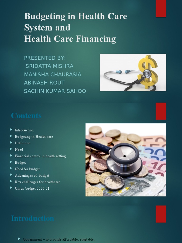 Budgeting in Health Care System in India | PDF | Health Care | Budget
