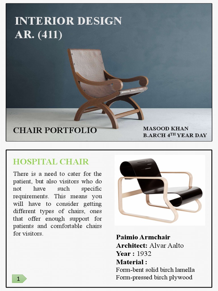 Diverse Chair Designs Portfolio | PDF | Chair | Furniture