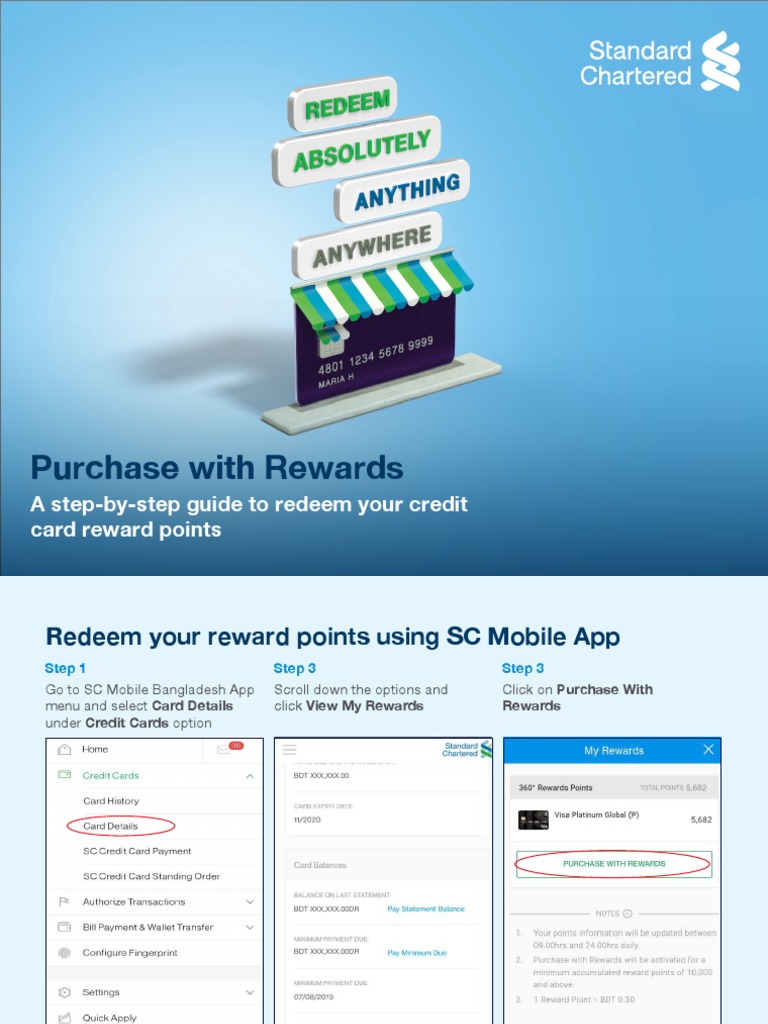 Purchase With Rewards: A Step-By-Step Guide To Redeem Your Credit Card ...
