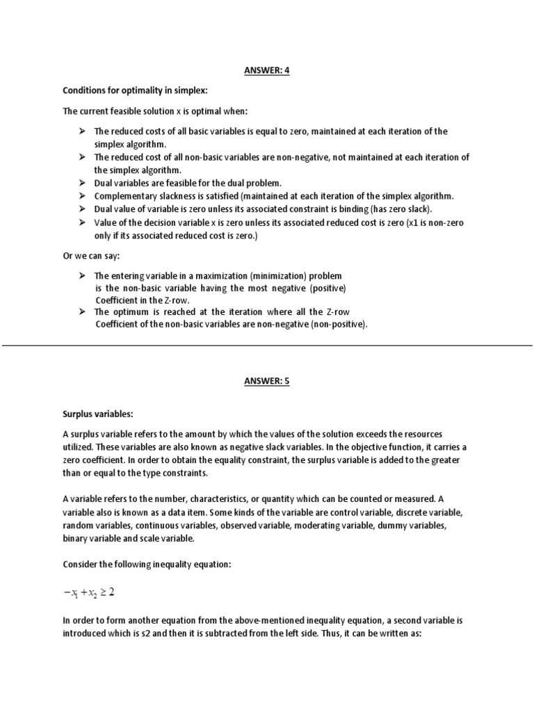 Management Science Ca3 Final PDF | PDF | Mathematical Optimization | Mathematical Concepts