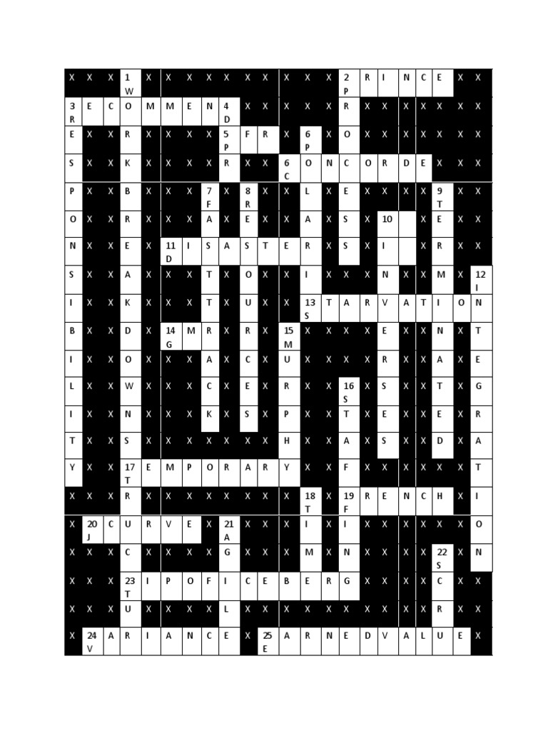 Saad Baig & Maaz - Solved Puzzle | PDF | Crossword | Teaching Mathematics