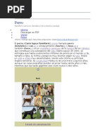 Origen y Evolución Del Perro | PDF | Perros | Lobo gris