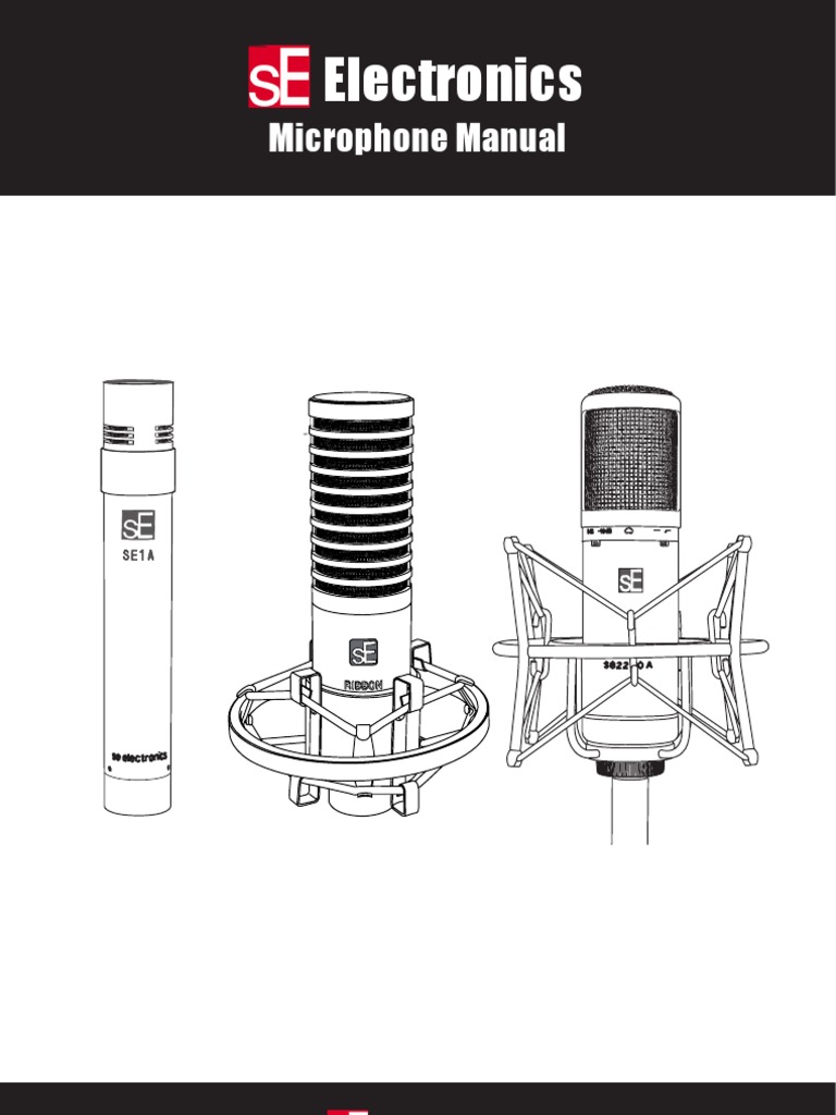 Se Mic Manual | PDF | Home & Garden | Technology & Engineering