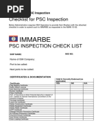 Action Codes of The PSC Inspection | PDF | Business | Law