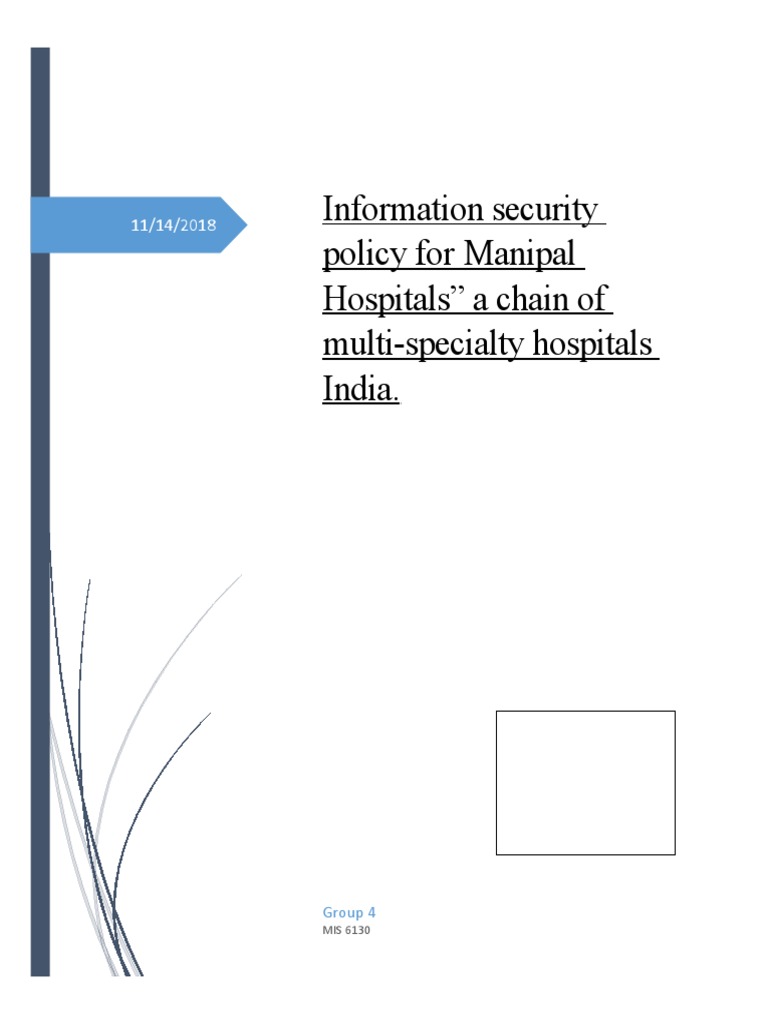 Information Security Policy | PDF | Information Security | Access Control