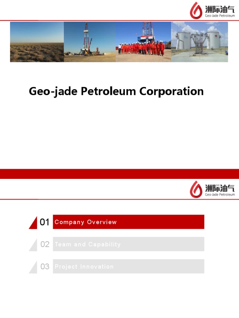 Geo-Jade Petroleum Corporation | PDF | Petroleum Reservoir ...