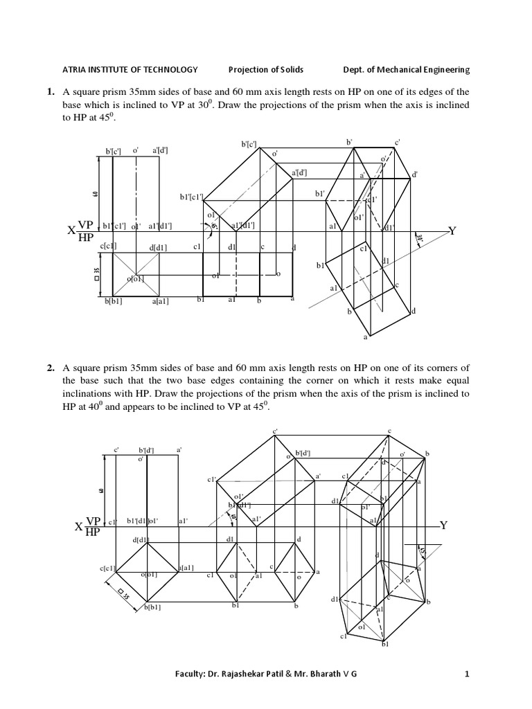04CAED - Projection of Solids | PDF | Linear Programming | Convex Geometry