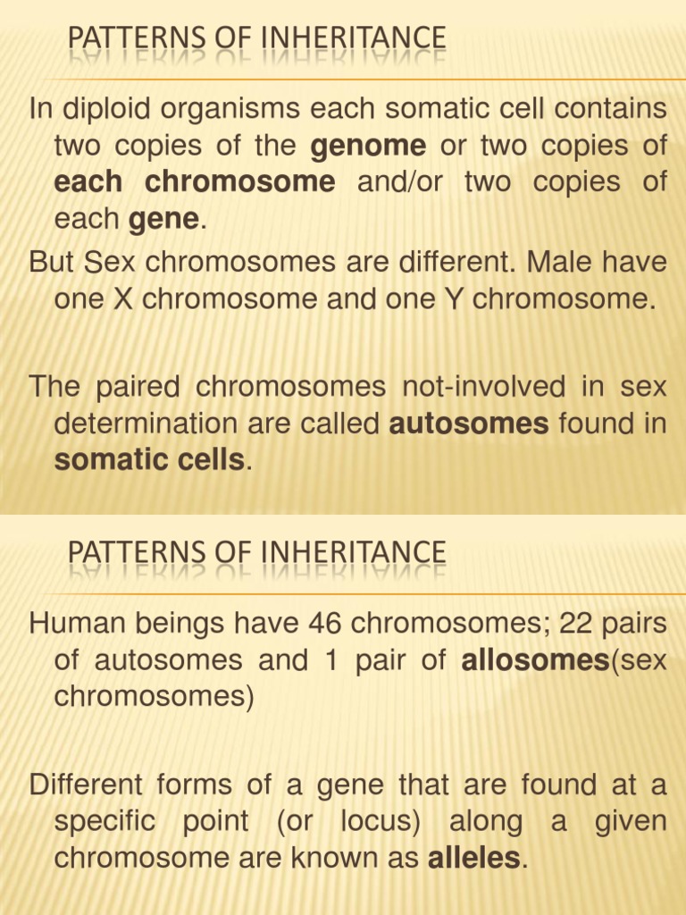 A Comprehensive Overview of Mendelian and Non-Mendelian Patterns of ...