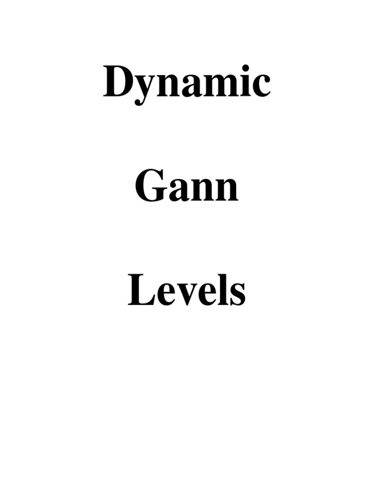 Dynamic Gann Levels | Download Free PDF | Spreadsheet | Teaching ...